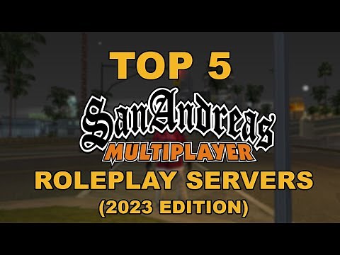 (UPDATED)Top 5 English SAMP Roleplay Servers (2025 EDITION)