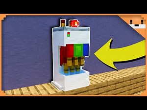 🦊How to make a soda machine in MINECRAFT