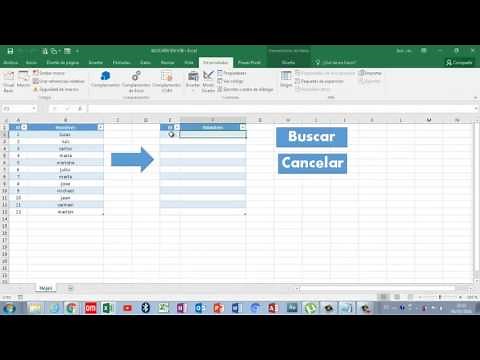 BuscarV en Excel desde el entorno visual basic