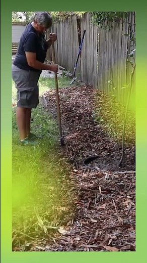 Installing metal landscape edging project