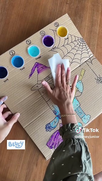 Crafty Halloween Ideas: Bluey Costume and Witchcraft Makeup Tutorial