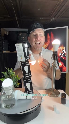 DEBAOBULB Omni Rechargeable Light Bulbs, Battery Powered Emergency LED Light Bulb 3 Color Shift