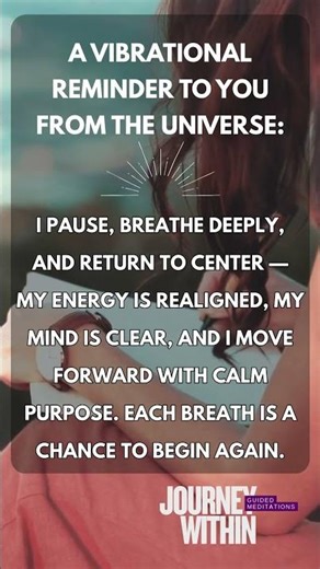 Midday Reset Affirmations – Realign, Refocus & Recharge Your Energy