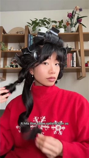 my hot roller routine! 🎀