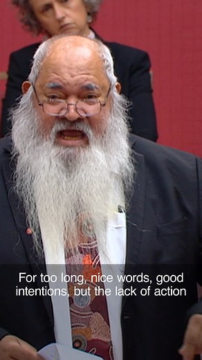 Senator Pat Dodson - the 'Father of Reconciliation' - has given an emotional speech in the Senate, slamming government inaction over Indigenous incarceration and deaths in custody. | SBS News