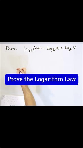 Jason Gibson on Instagram: "Learn Algebra, Calculus, Physics, Chemistry & Engineering at: MathAndScience.com Master Proving the Laws of Logarithms"