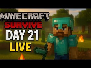 Minecraft Impossible Mode DAY 21 — One Wrong Move Ends It All 💀