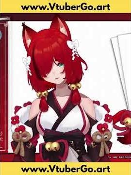 Custom Live2D Vtuber Model 🖌️ – High-Quality Design & Rigging by Studio Nekoyama - www.vtubergo.ar