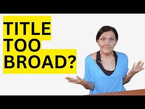 Struggling with your dissertation topic and title? Use this strategy to get specific and focused