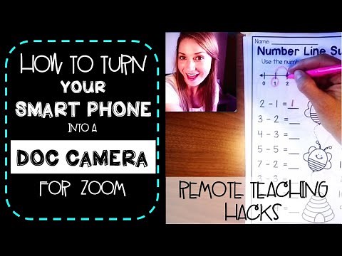 How to Turn Your iPhone into a Doc Camera for Zoom