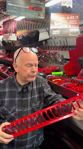 Organize and Optimize Your Toolbox with the Snap-on 25 Slot Plier Rack!