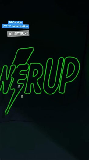 Custom LED Neon Signage | Handcrafted Energy by Chapter 2