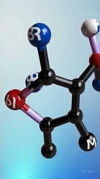 3D Benzene Molecule Animation simple compose