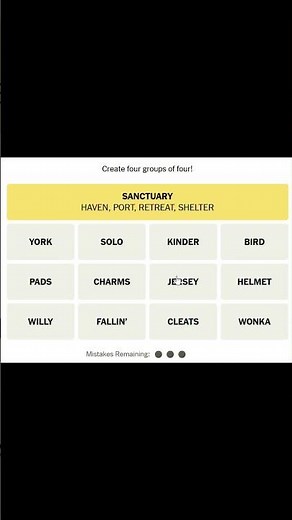 NYT connections, today 1st December 2024