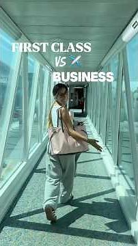 What's the difference between Business and First Class? 😳
