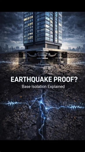 Base isolation systems are engineered to decouple a structure from damaging ground motion. Instead of allowing seismic forces to transfer directly into columns and beams, isolating elements are installed between the foundation and the superstructure. These systems typically use: • Elastomeric bearings • Lead rubber isolators • Friction pendulum devices When seismic waves reach a building, the isolators deform or slide. Energy is absorbed. Acceleration transmitted upward is significantly reduced.