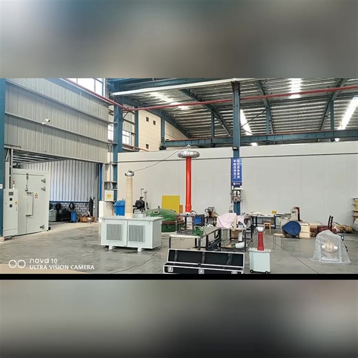 400KV Isolation withstand voltage test #DIMIKS #HVtestequipment #electricalwork #electric #PowerSystemTools #HighVoltageTest #partialdischargefree #electricaltesting | Demiks HV Testing