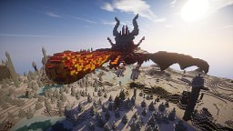 Fire Breathing Dragon - downloadable Minecraft Map