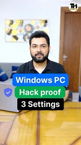 9.4K views · 124 reactions | These 3 settings can secure your computer from hackers ✅ . . #reels #instareels #instagood #security #hack #laptop #tips #tricks #computer #settings #windows #window11 #tech #techno #techreview #technology #techindia #techtools #dailyhacks #techhelp4you #techreels #instareels | TechHelp 4 You | Facebook