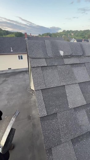 How to Install last Ridge Cap Shingle like a Pro # Roofer #roof #ridge #roofer #roof #roofing #contractor #construction #roofrepair #roofingcontractor #roofingconpany #canroofconstruction #asphaltshingle #shingle #bostonroofer #roofrestoration