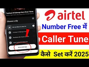 Airtel number free caller tune set | how to set free caller tune on airtel number | hello tune set