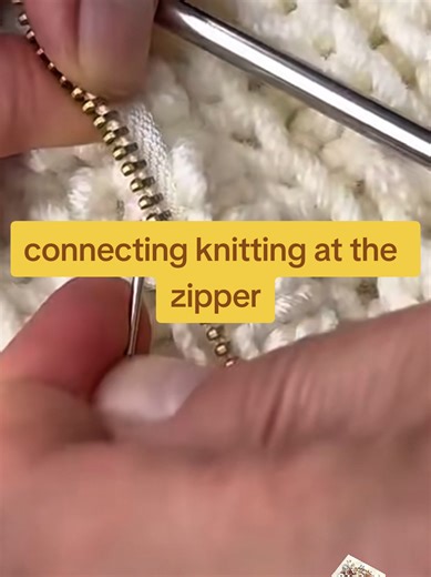 Connecting Knitting at the Zipper: A DIY Guide
