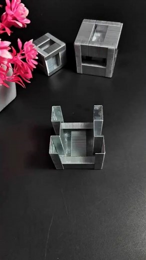 I Built a Cube Out of Stapler Pins