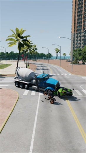 Moments of Impact Crash Footage #automobile #crashdrive #beamngdrive