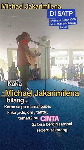 Kaka Michael Jakarimilena datang di SATP #sekolah #timikapapuakotadolar #papuapride #sekolahasramahtarunapapua #timika #papuaviral #papuatiktok #anaksekolah #papuahits #pendidikan