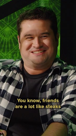 85K views · 1K reactions | No one can instantly pull out a perfect punchline like Trapp #dimension20 #mentopolis #miketrapp #steaks #dice | Dimension 20 | Facebook