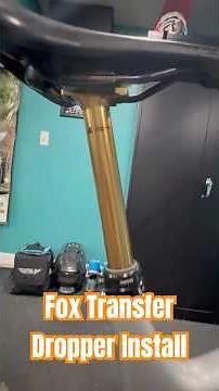 Fox Transfer Dropper Install #mtb #fox #transfer #dropper #post #install