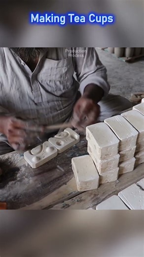 How Tea Cups Are Made | Fast Pottery Process