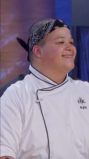 chef kyle sabotages hannah before the final cook 😂 #hellskitchen