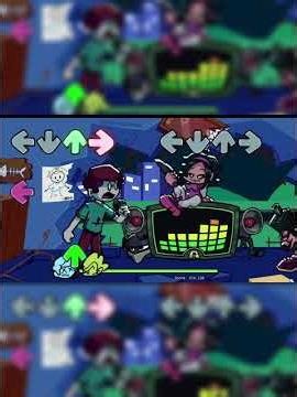 Contextual Nonsense v1.5 FNF comparing animation and my favorite parts. #fnf #fnfmod #nonsense