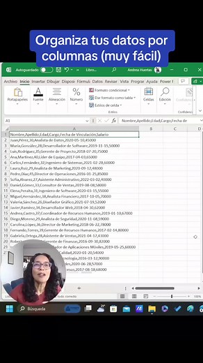 Cómo dividir texto en Excel: Mira este tutorial paso a paso