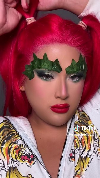Poison Ivy Makeup Tutorial for Halloween | Creative Makeup Ideas