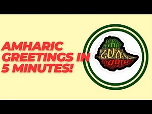 Learn Essential Amharic Greetings Fast! (Quiz Included) 🤩