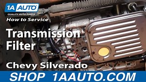 How To Service Transmission Filter 2000-06 Chevy Silverado
