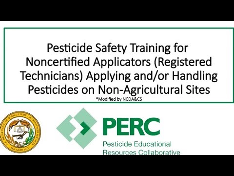 Registered Technician's Annual Pesticide Safety Training Guide 2025