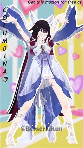 Columbina ❤️ | Shakira - Zoo (From "Zootopia 2") 【 Motion DL 】 #shakira #zoo #columbina #quickmagic