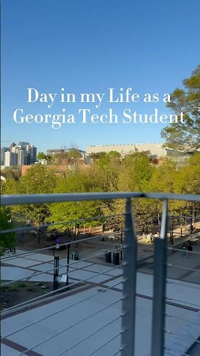 A Day in My Life as a Georgia Tech Student #campus #collegevlog