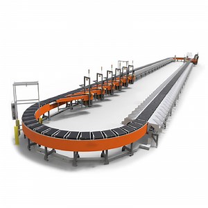 [Hot Item] Logistics Belt Applicable Logistics Sorting Machine Sorted Parcel Logistics Sorter E-Commerce Industries Featuring Product Conveyors