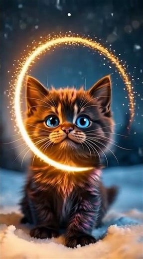 The Little Kitten and the Tiny Light ✨ | A Winter Miracle