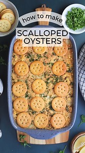 1.1K views | Creamy, buttery, and baked to golden perfection—this New Orleans-Style Scalloped Oysters casserole is pure Southern comfort. Perfect for holidays, family dinners, or anytime you’re craving rich seafood flavor. #ScallopedOysters #NewOrleansCooking #SouthernRecipes #SeafoodLovers #HolidayCooking #LouisianaFood #ComfortFood | The Cooking Bride - Easy Meals and Southern Cooking | Facebook