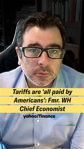 The US effective tariff rate as of July is sitting at 20.6%, the highest since 1910. Former White House Chief Economist Yale University director of economics Ernie Tedeschi explains how tariffs are "all paid by Americans." 💰 | Yahoo Finance