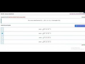 MTH301 Quiz 4 Solution 2026 || MTH301 - Calculus-II || Quiz 4 - Fall 2025