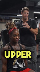 🔥 Modified front raises for more upper pecs and anterior delts focus. Sound on for details with Michelle Mensah (IFBB Pro Fitness) showing us how! | EPT Lab Personal Training Market Harborough & Kibworth