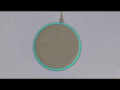 How to place a 3rd Gen Amazon Echo dot in Setup mode