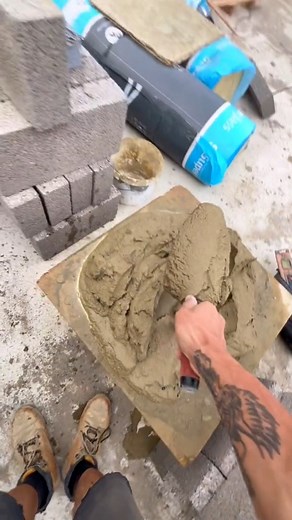 How To Lay Bricks tricks For Beginners Using a line🧱 | Bricklayer