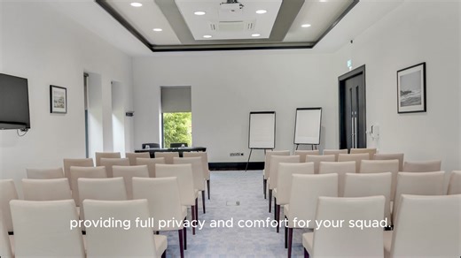 Training facilities at Fota Island Resort ⚽️ As a five-star Resort, you will find excellent comfort, convenience, and security for your team. With an array of facilities available, we welcome teams to remain onsite for the duration of their stay. The training pitch and team gym are within walking distance of the five-star accommodation options, which range from spacious hotel rooms to luxurious self-catering lodges. There are meeting rooms, private dining rooms, physio rooms, and kit rooms avail